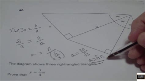 Gcse Mathematics Revision Trigonometry And Pythagoras Youtube