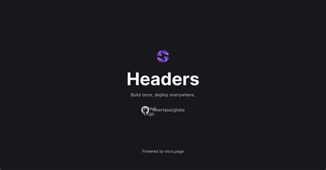 Headers