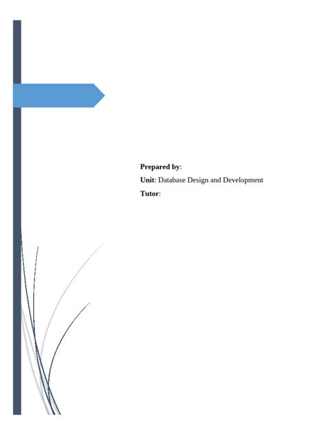 test cases report for database pdf usability databases