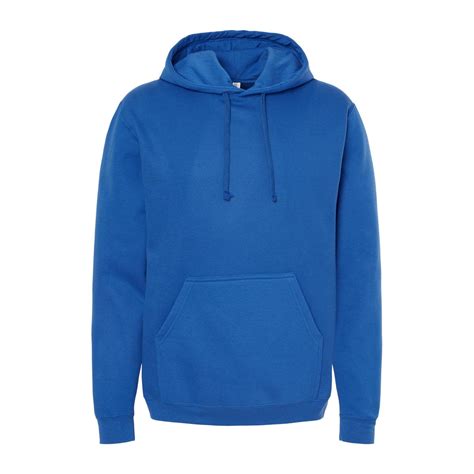Sudadera Unisex Felpa Capucha 3320 Azul Rey Máxima Suavidad Mando Tienda Mx