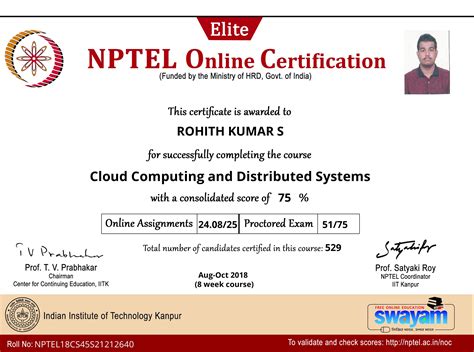 Certifications