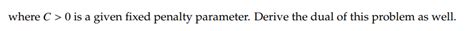 Solved Question 2 25 Points Consider The Following Svm