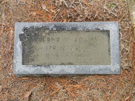Wilbur Wright Adams 1913 1966 Find A Grave äreminne