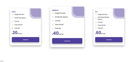 Github Codewithbehzadpricing Card Create A Beautiful Responsive Pricing Card With Html And Css