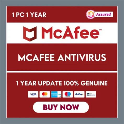 Mcafee Antivirus Software At ₹ 799 Piece Narnaul Id 2856014030630
