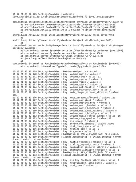 Settings Provider Pdf Java Programming Language Xml