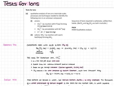 Reactivity Trends Revision Notes Teaching Resources