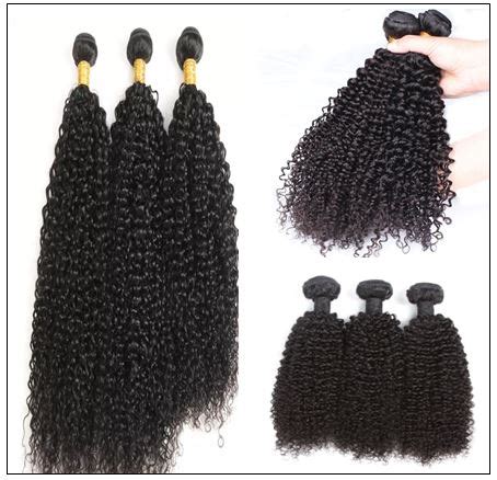 Jerry Curly Raw Hair Weave Unprocessed Human Hair