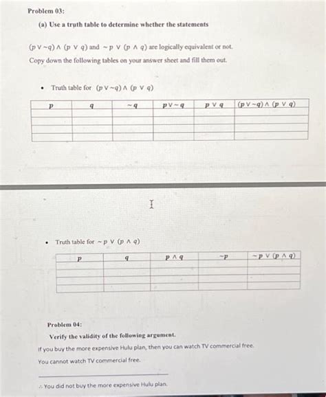 Solved Pq Pq And P Pq Are Logically Equivalent Or Chegg