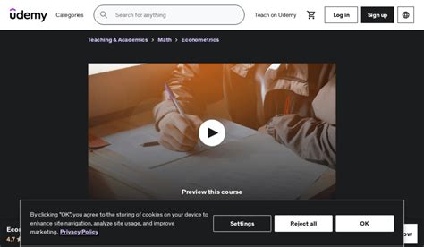 The Best Econometrics Online Courses