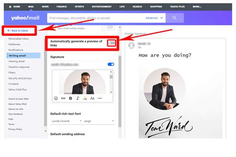 Crear Y Agregar Una Firma De Correo Electrónico En Yahoo Mail Guía