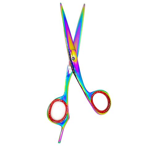 Tesoura Fio Laser Aço c Zaisy Fruta Cor Em Promoção