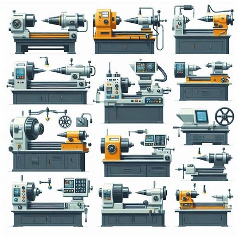 Lathe Machine Vector Illustration Premium Ai Generated Vector Lathe Machine Vector Illustration Premium Ai Generated Vector