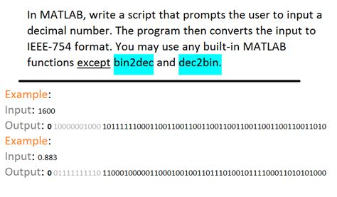 In Matlab Write A Script That Prompts The User To