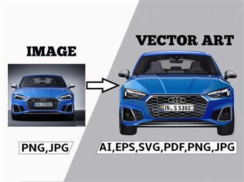 vector tracing image art line art recreate logo redraw