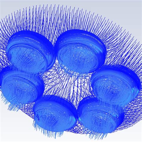 Fluid Flow Velocity Streamlines For Six Rotors Configuration Cfd Model Download Scientific