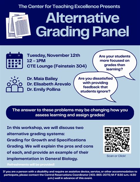 Alternative Grading Workshop The Center For Teaching Excellence At