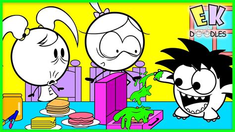 Back To School With Ek Doodles Make Healthy Lunches With Moe Youtube