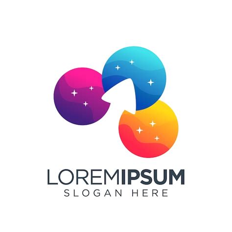 Premium Vector Upload Logo Simple Colorful