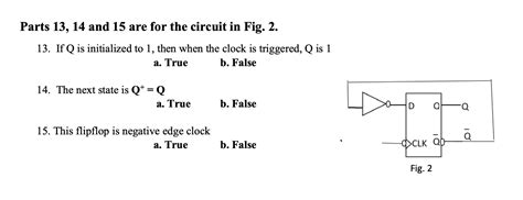Solved Parts And Are For The Circuit In Fig Chegg