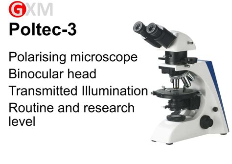 Gx Microscopes Xplpoltec 3 Binocular Transmitted Illumination Polarising Microscope Gt Vision Gx Microscopes Xplpoltec 3 Binocular Transmitted Illumination Polarising Microscope Gt Vision