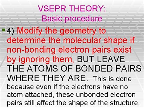 VSEPR THEORY How Do We Determine The Shapes
