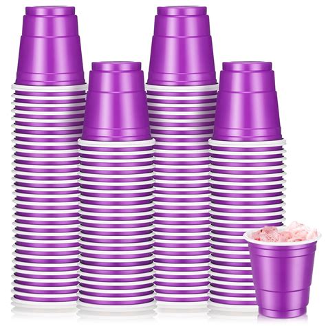 Roshtia 100 Pack 2 Oz Plastic Shot Cups Mini Disposable