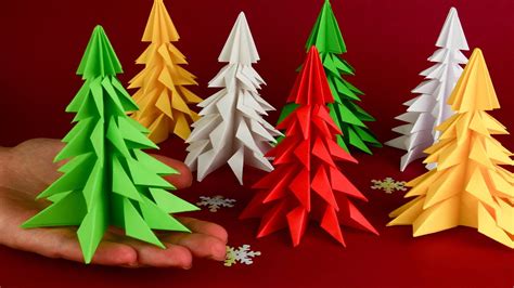 Как сделать елку из бумаги без клея Ёлка на Новый год Youtube