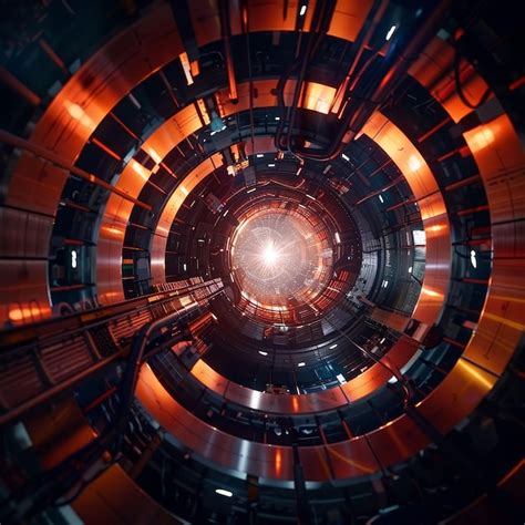 Premium Photo The Dance Of Particles In A Collider Unlocking The Universes Building Blocks