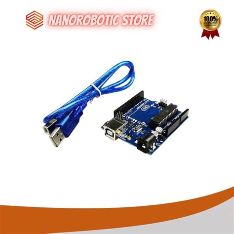 Jual Arduino Uno R3 Ch340 Clone Kabel Shopee Indonesia