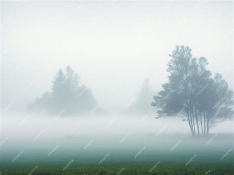 Premium Photo Blurry Fog Nature Background Winter Background