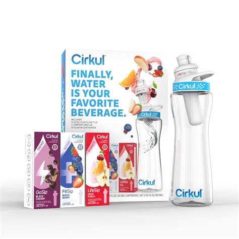 Cirkul® Starter Kit Water Bottle And Cartridge System 5 Pc Kroger