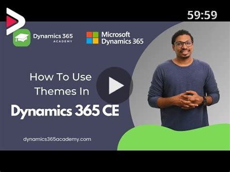 How to use themes in Dynamics 365 CE Explained Change UI of Dynamics CRM دیدئو dideo