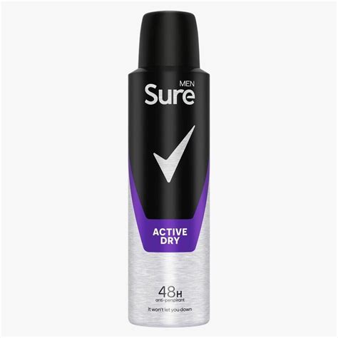 Sure Men Active Dry Deodorant Spray 3d Model