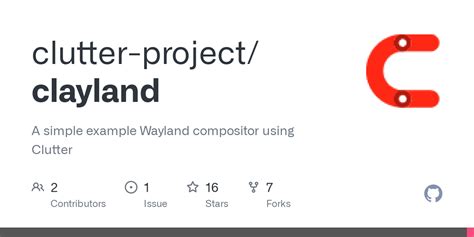 GitHub Clutter Project Clayland A Simple Example Wayland Compositor Using Clutter
