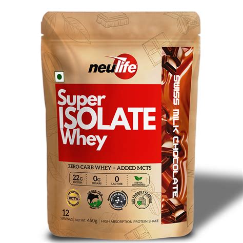 Super Isolate Whey Next Gen Whey Isolate With Mct Superfuel Neulife