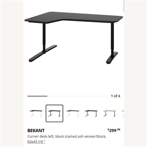 Ikea L Shaped Large Computer Desk Aptdeco