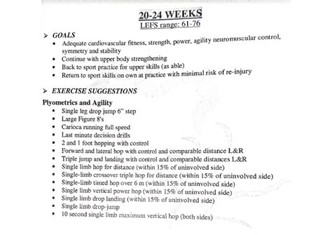 Acl Protocol 16 Essay Way To Recover From ACL Tear Or Repair Physical Therapy Studocu