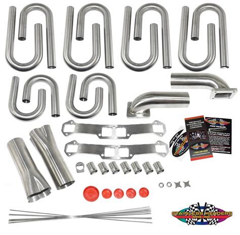 Pro Series Turbo Header Build Kits Chevrolet 348409 W Heads
