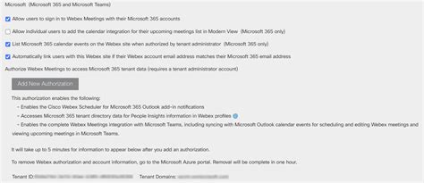 Deploy And Configure The Webex Scheduler For Microsoft Outlook
