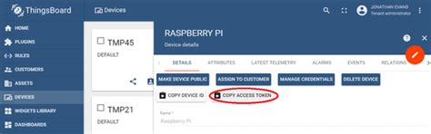 Interfacing With Thingsboard Iot Platform Jemrf