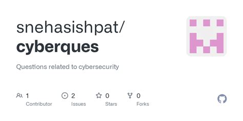 GitHub Snehasishpat Cyberques Questions Related To Cybersecurity