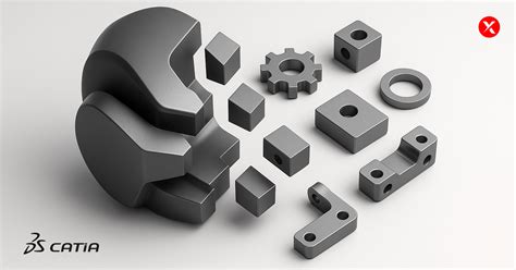 Import Step Assemblies To Catia And Save Parts