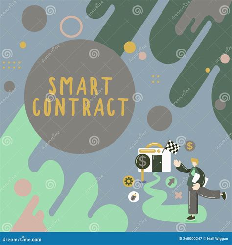 Inspiration Showing Sign Smart Contract Concept Meaning Digital