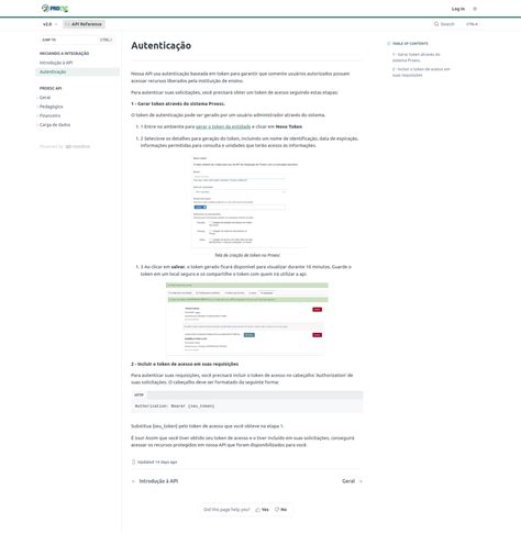 O que é uma API e como posso utilizar a documentação para entender seu funcionamento Proesc