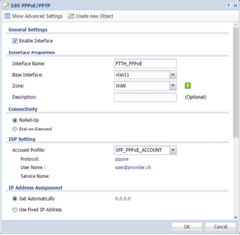 FTTH WAN Interface With VLAN Swisscom Zyxel Support Campus EMEA