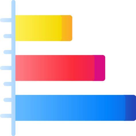 Bar Chart 3d Basic Gradient Icon Bar Chart 3d Basic Gradient Icon