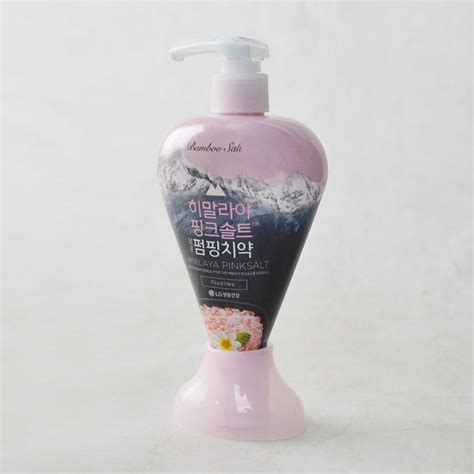 Lg 히말라야 핑크솔트 펌핑치약 플로럴민트 메가마트몰