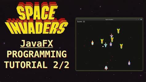 Programming Space Invaders In Java Fx Tutorial 22 Youtube