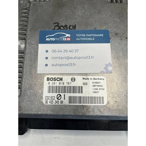 Ecu Calculateur Moteur A Reprogrammer Psa Peugeot 206 20 Hdi